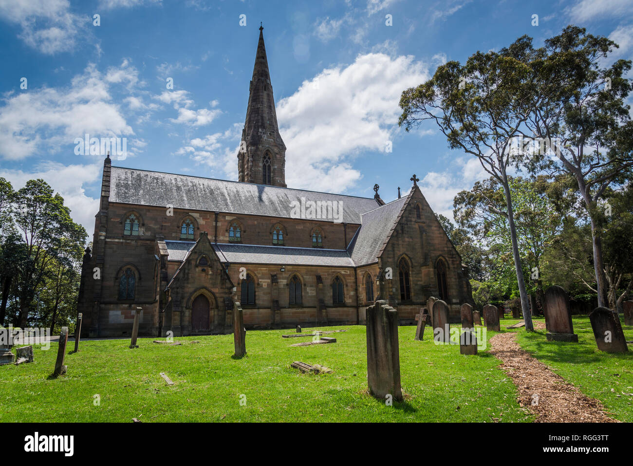 St Stephen's Church, Camperdown Cemetery, a historic cemetery located ...