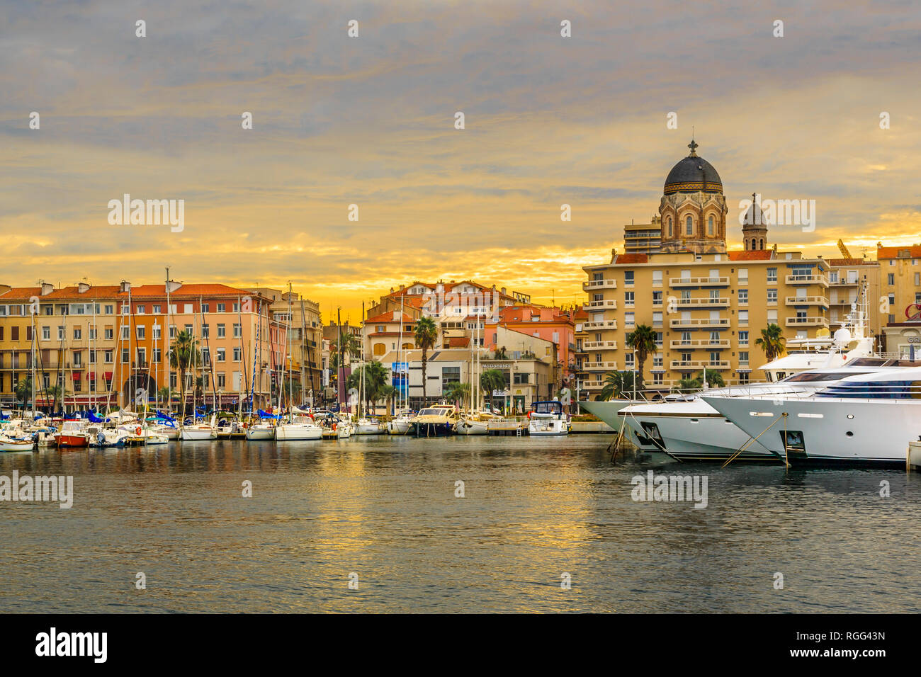 Morning in San Raphael Stock Photo - Alamy