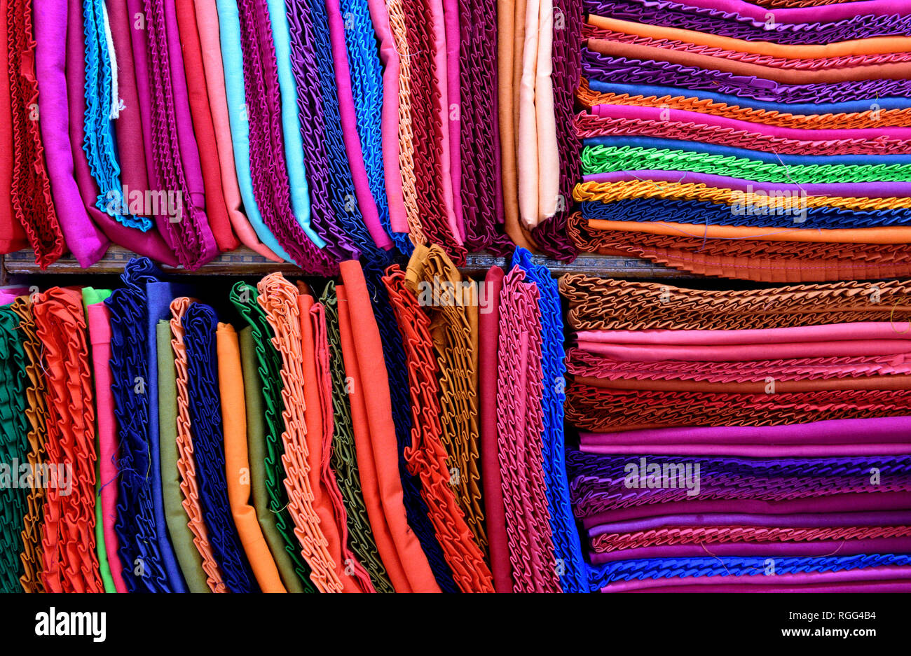 Indian fabric swatches High Resolution Stock Photography and Images - Alamy