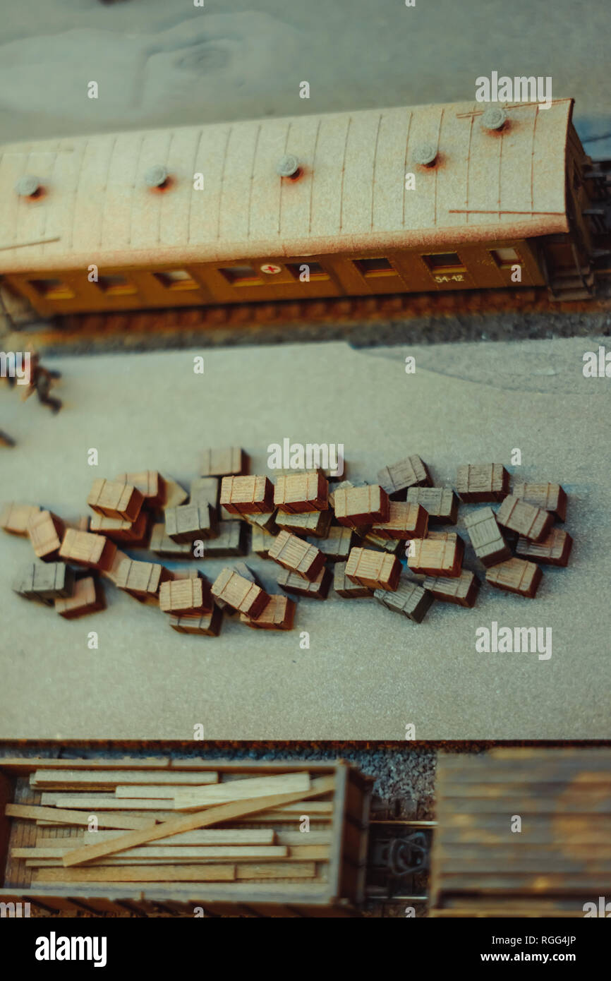 Novokuzneck, Russia - 26.07.2018: Wargaming miniatures depicting Soviet ...