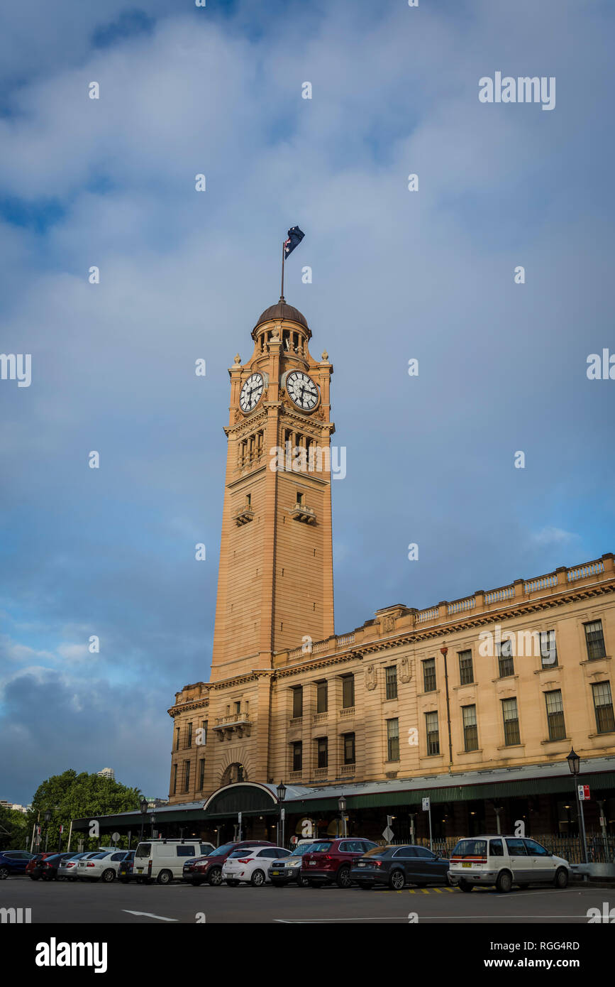 Clock tower of Central Station, Sydney, NSW, Australia Stock Photo - Alamy