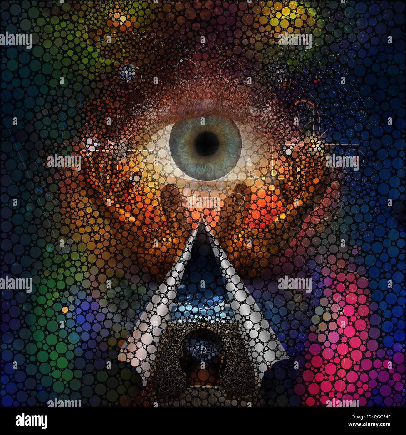 Psychedelic God Wallpapers