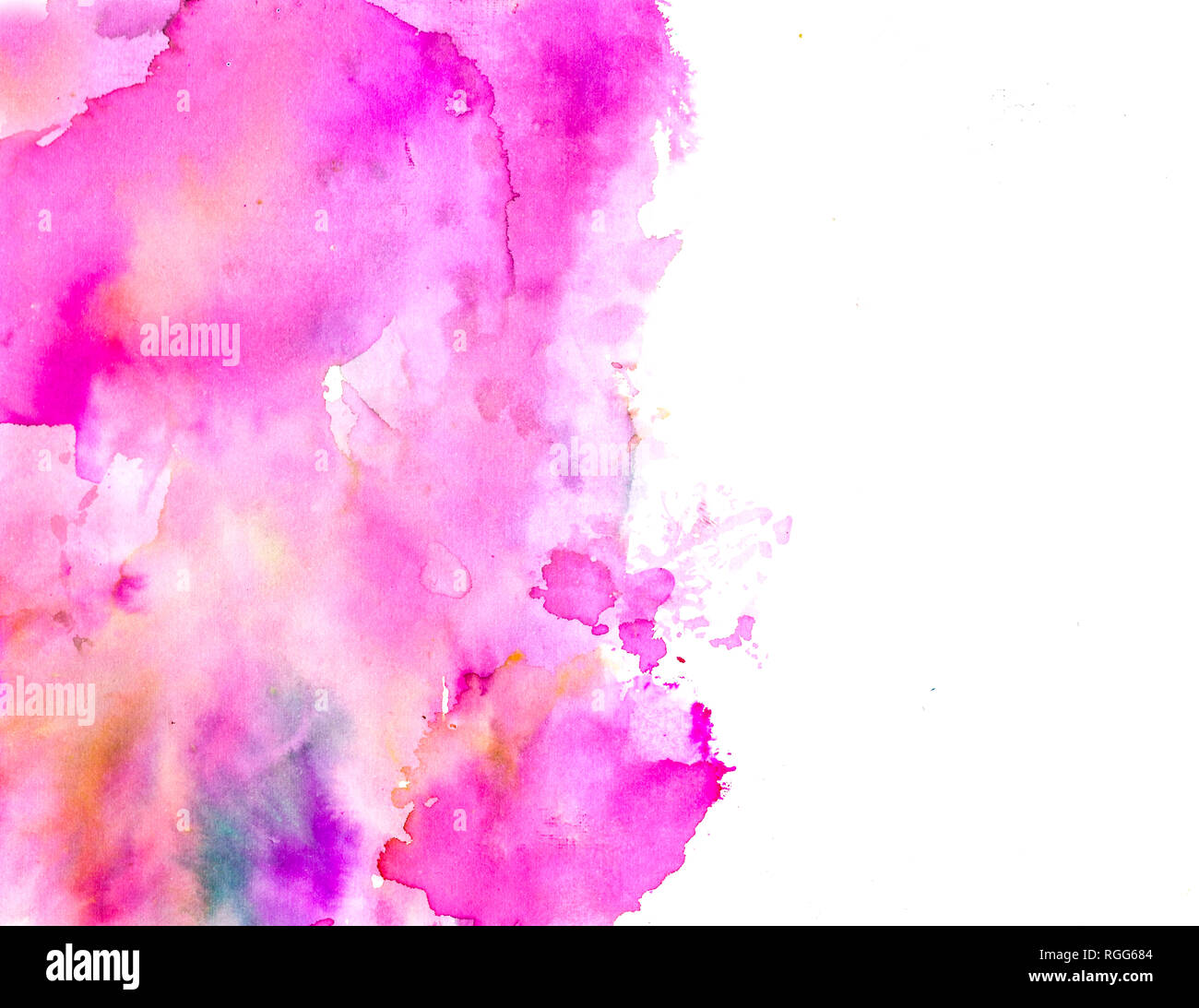 hand paint watercolor background Stock Photo - Alamy