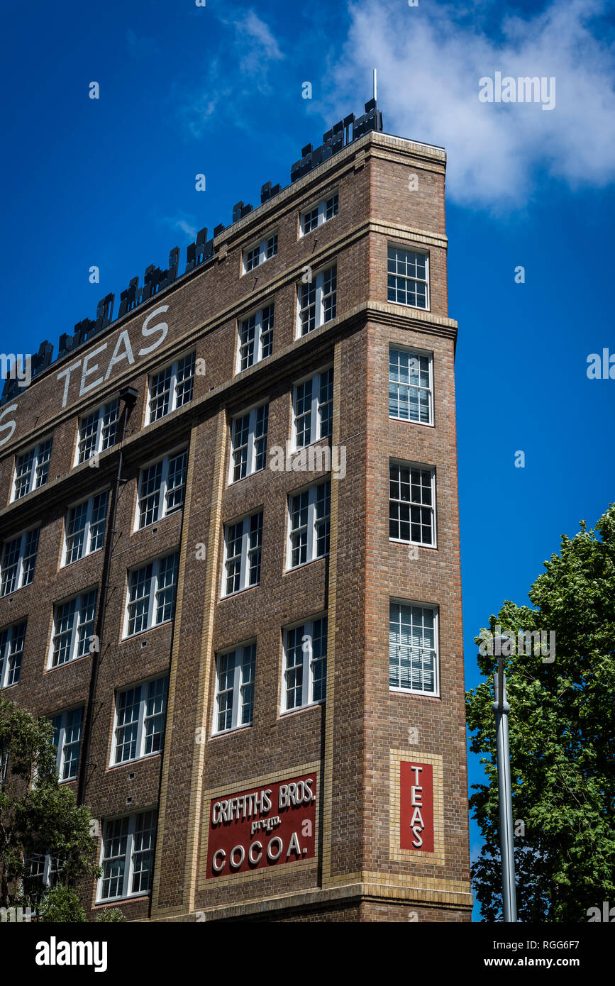 Griffiths Teas building, a striking Sydney landmark and a rare, example ...