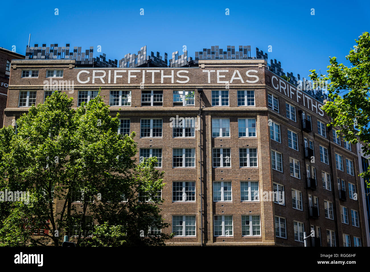 Griffiths Teas building, a striking Sydney landmark and a rare, example ...