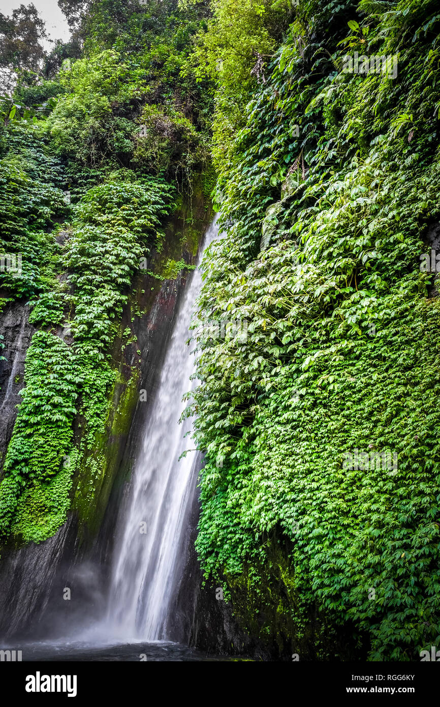 Indonesia melanting waterfall hi-res stock photography and images - Alamy