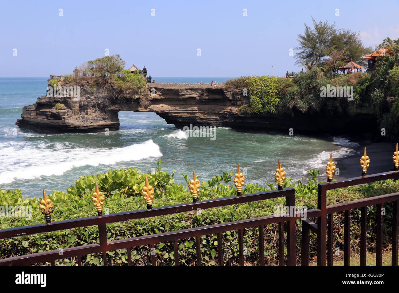 pure tana lot temple - Bali Indonesia Asia Stock Photo - Alamy