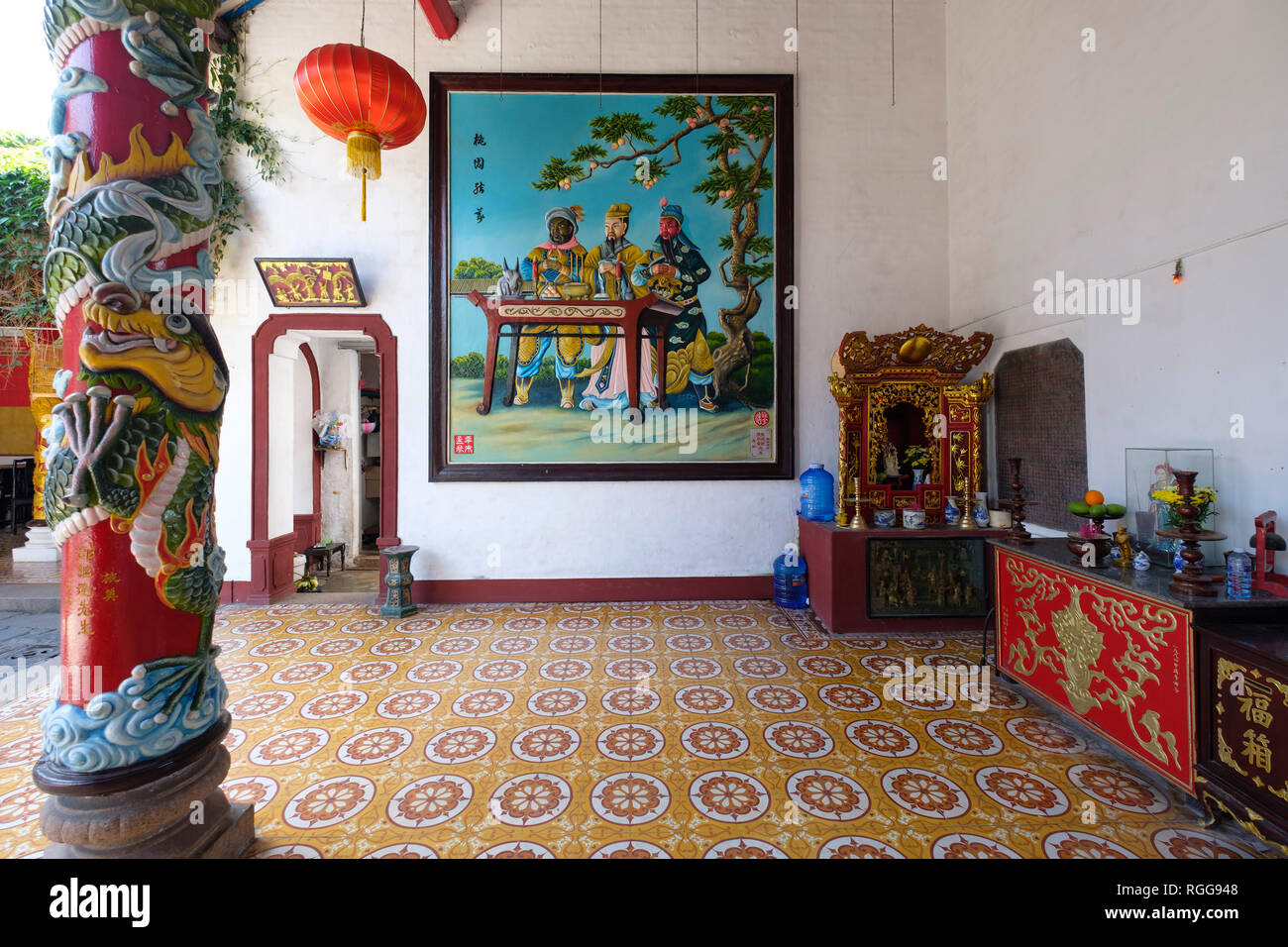 Quang Dong temple in Hoi An, Vietnam Stock Photo - Alamy