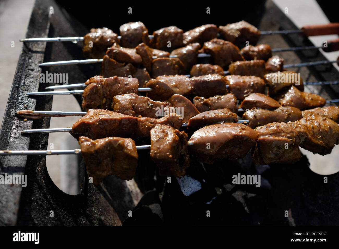 Liver cubes hi-res stock photography and images - Alamy