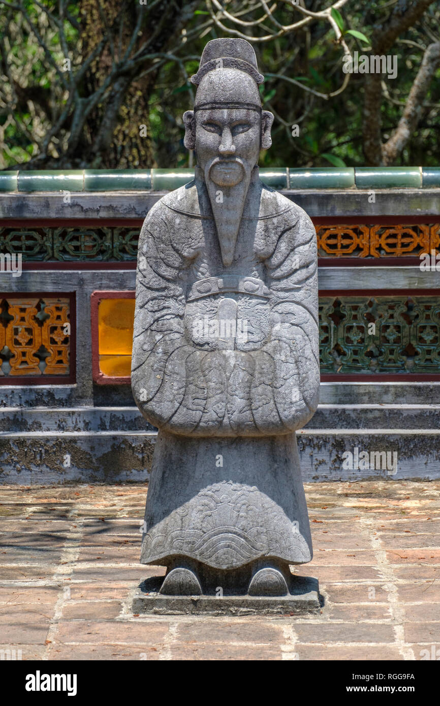Emperor Tu Duc tomb complex in Hue, Vietnam, Asia Stock Photo - Alamy