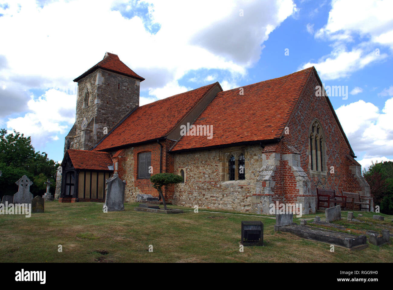 St Andrews Church in the village of Ashingdon, Essex Stock Photo - Alamy