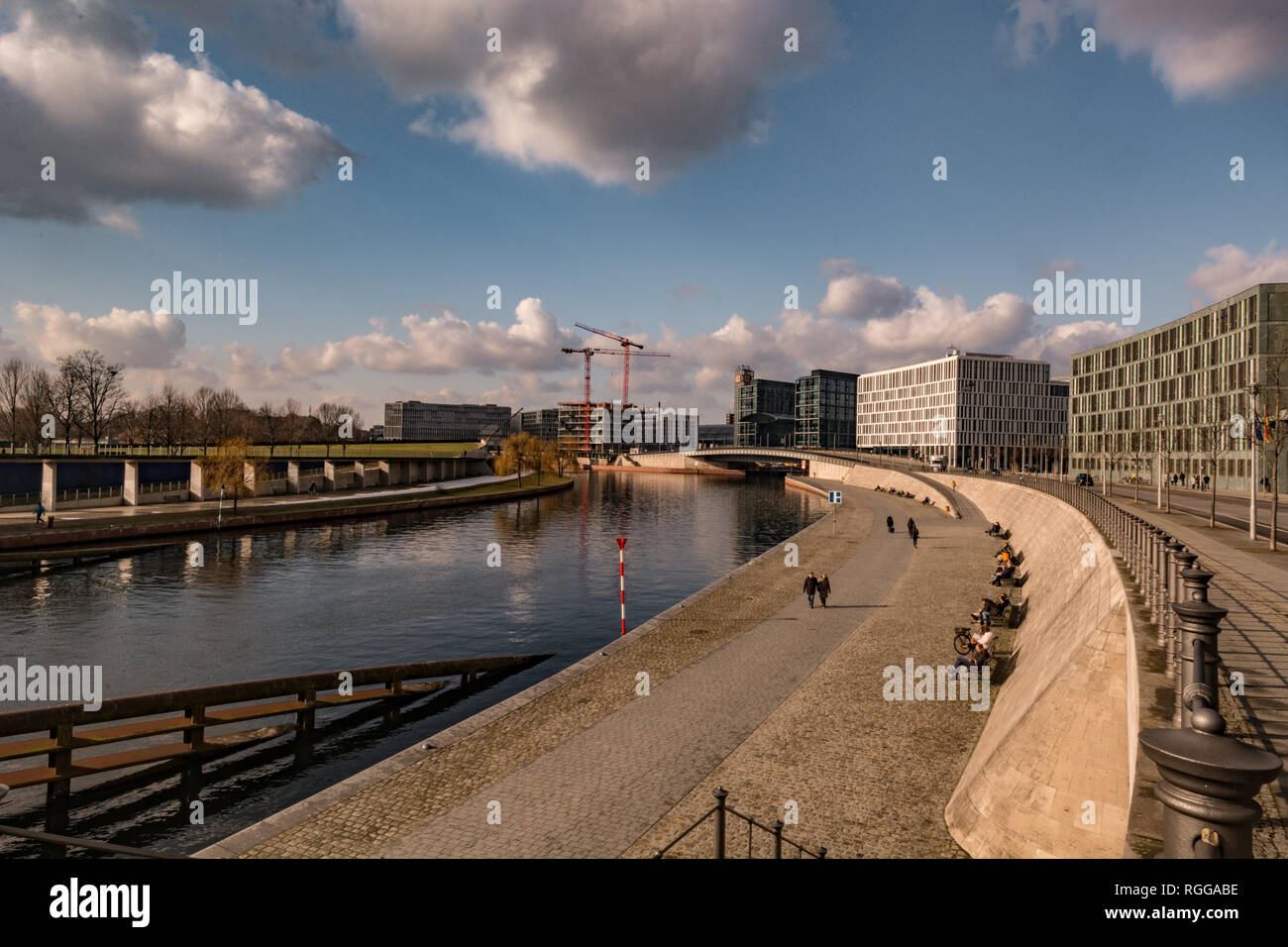River Spree, Berlin, Germany Stock Photo - Alamy