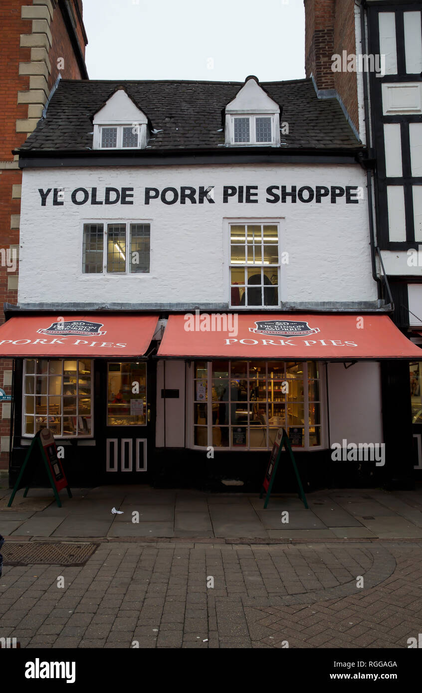 Ye olde pork pie shop hi-res stock photography and images - Alamy
