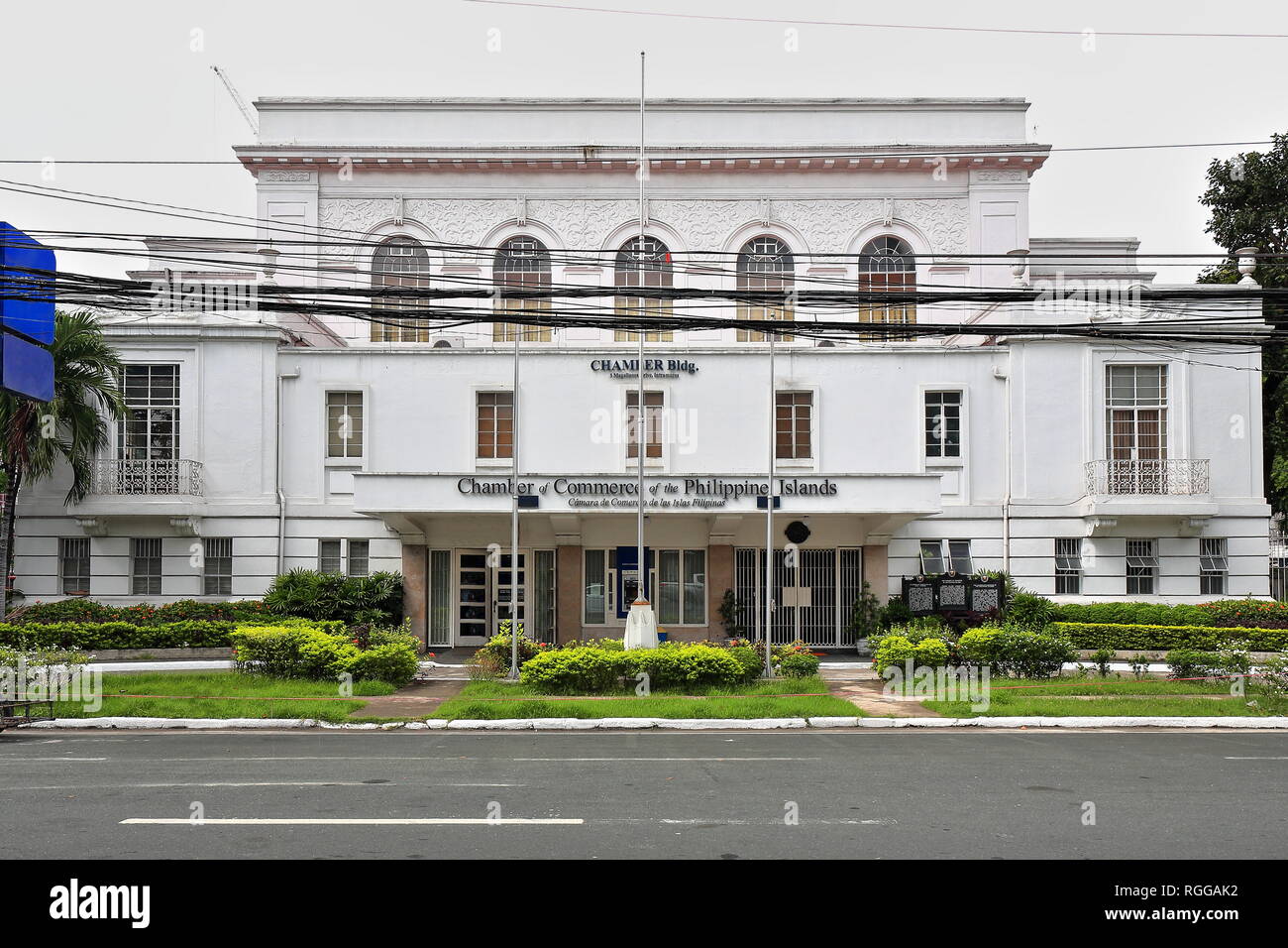 Chamber of Commerce of the Philippine Islands building facing ...