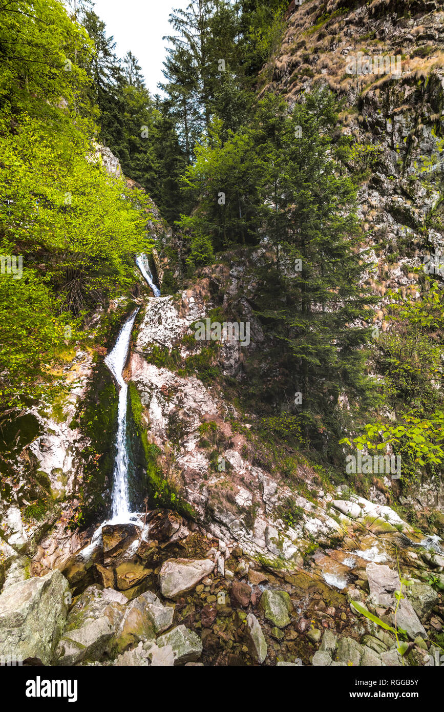 All Saints Waterfalls, town Oppenau, Northern Black Forest, Germany ...