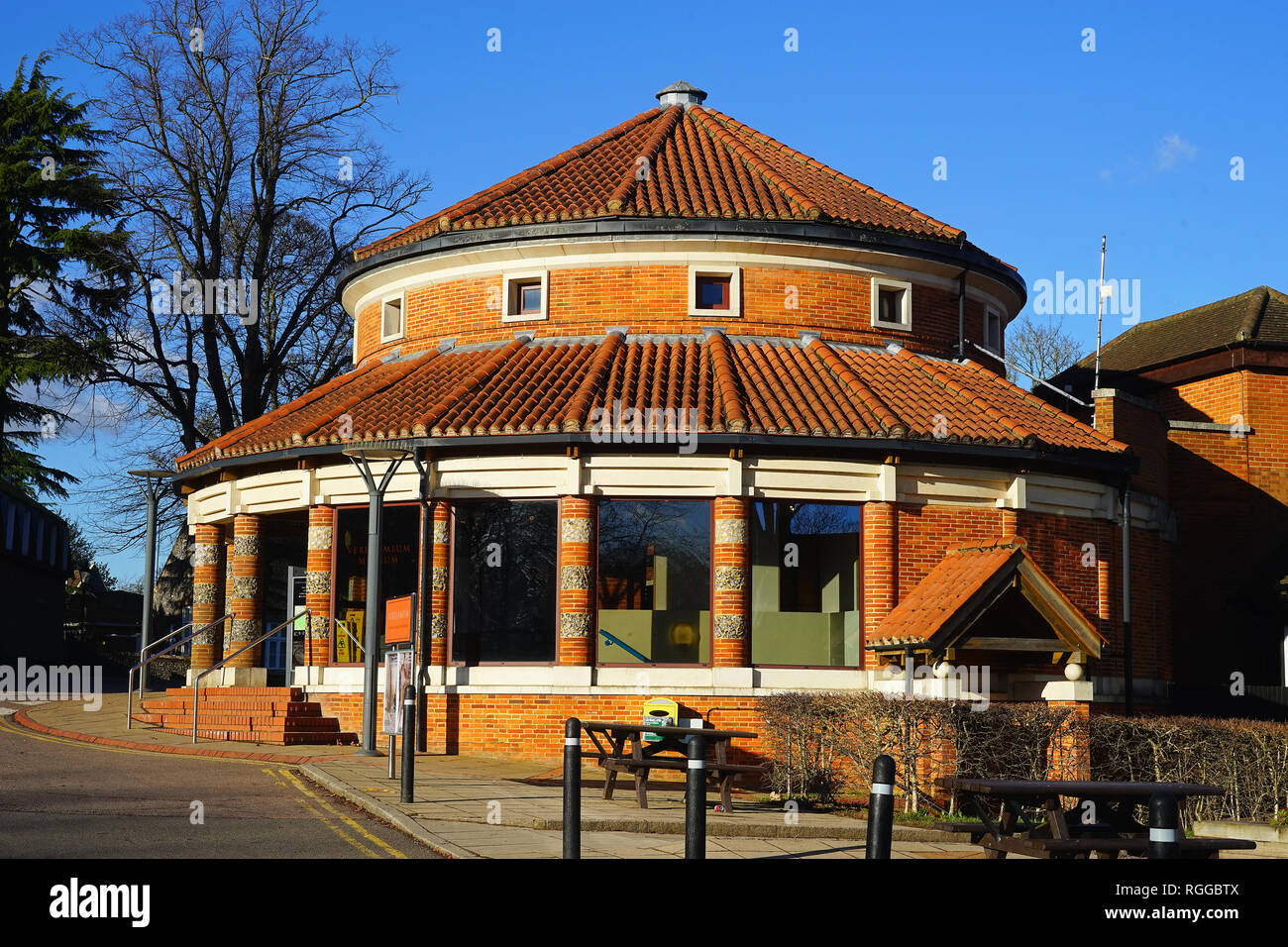 The Verulamium Museum, St Albans, Hertfordshire Stock Photo - Alamy