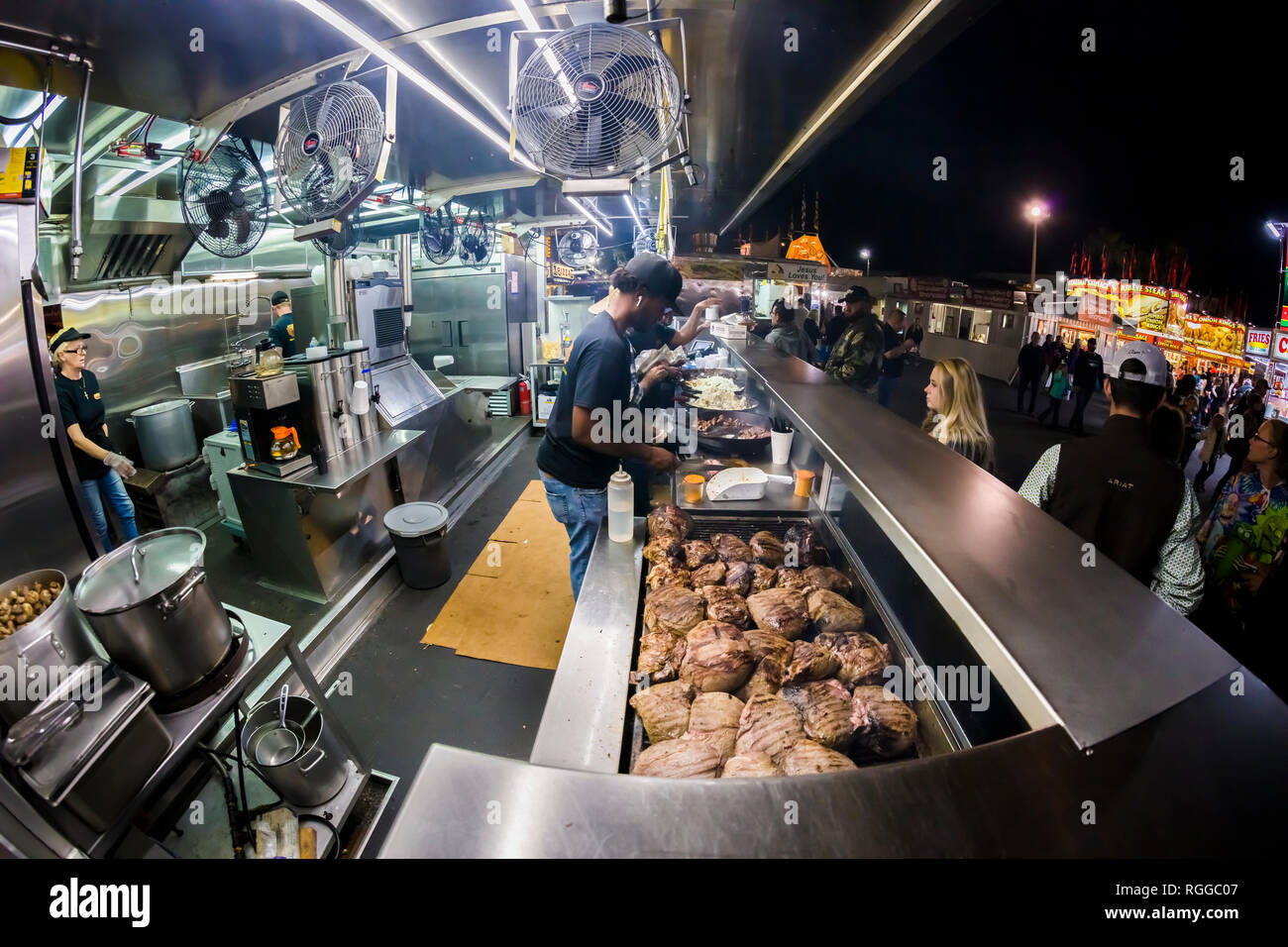 Night at the Manatee County Fair at the Manatee County Fairgrounds in ...
