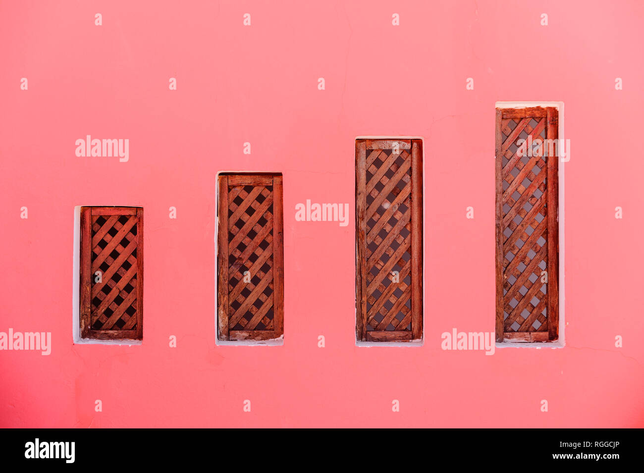 05-03-15, Marrakech, Morocco. The Riad Porte Royale. The stairway ...