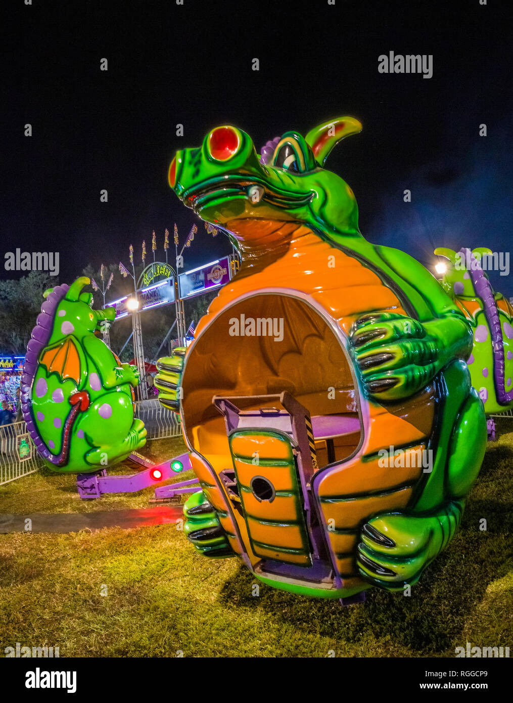 Night at the Manatee County Fair at the Manatee County Fairgrounds in ...