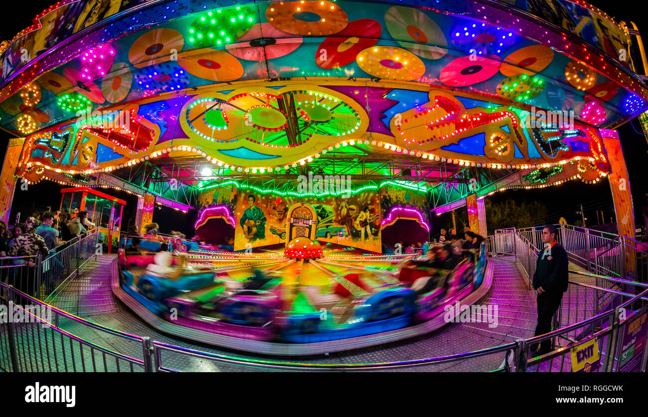Night at the Manatee County Fair at the Manatee County Fairgrounds in ...