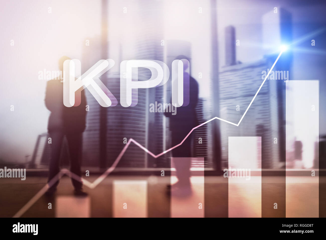 KPI - Key Performance Indicator. Business and technology concept ...