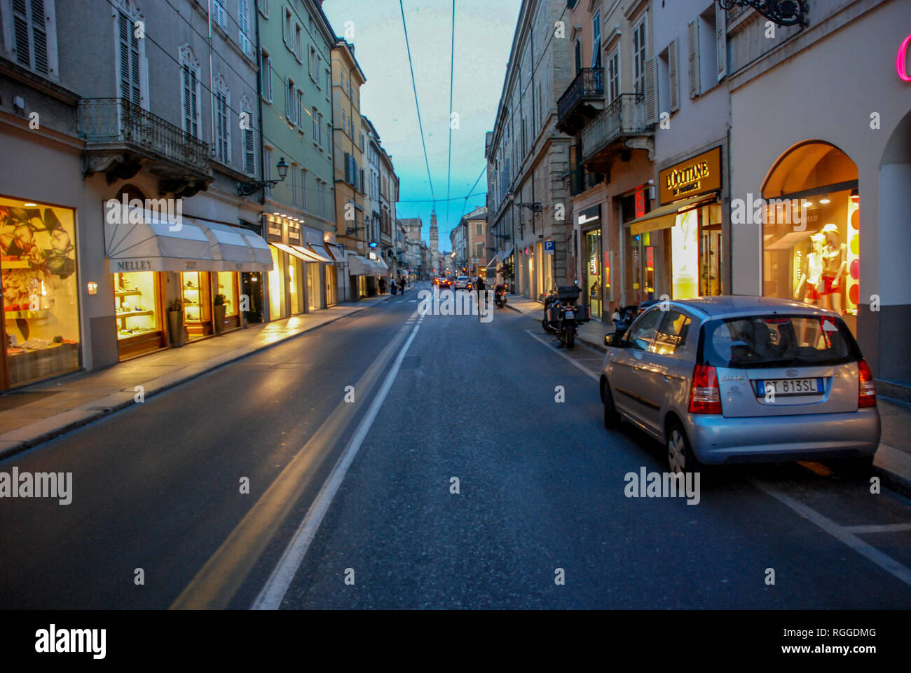 Parma street hi-res stock photography and images - Alamy