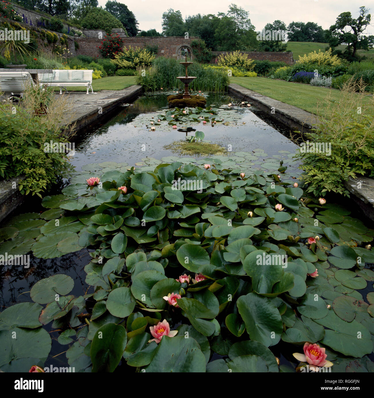 Formal pond hi-res stock photography and images - Alamy