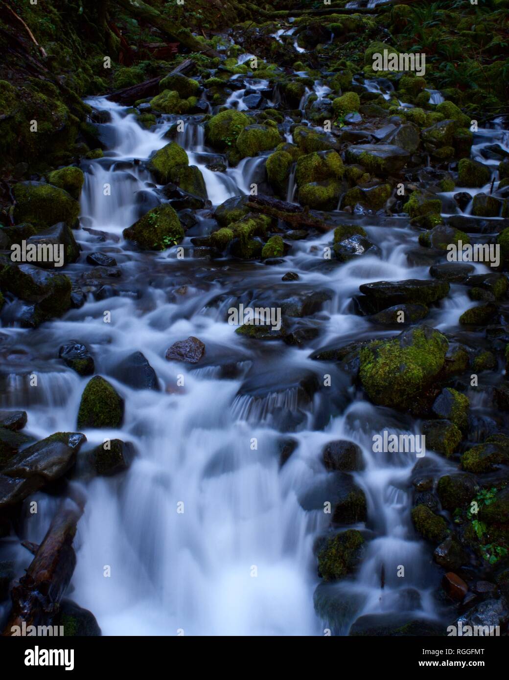 Long Exposure Waterfall Stock Photo - Alamy