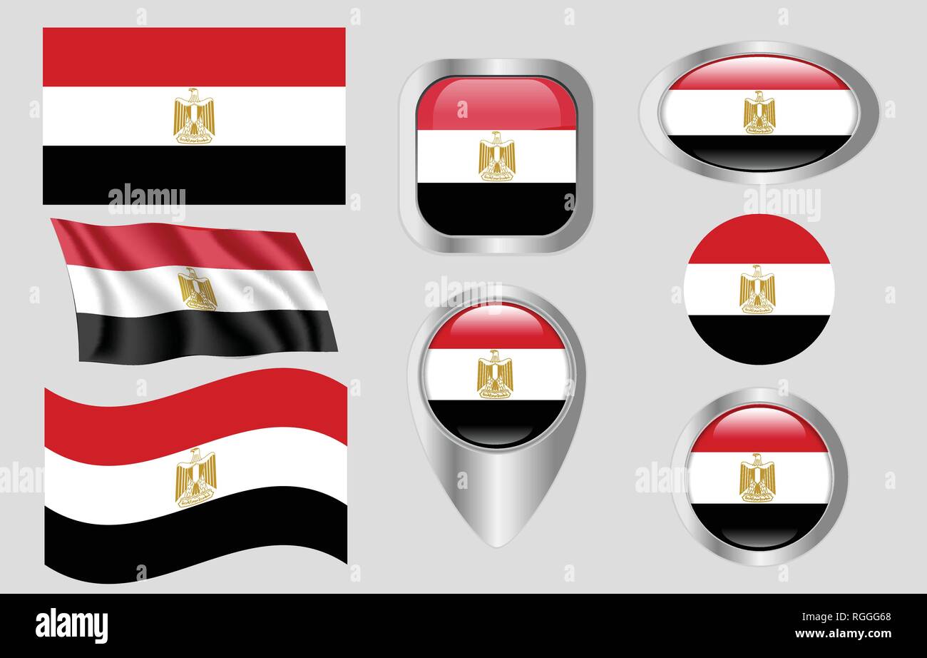 Flag of Egypt Stock Vector Image & Art - Alamy