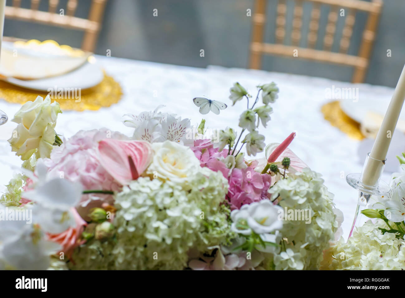 wedding set up Stock Photo - Alamy