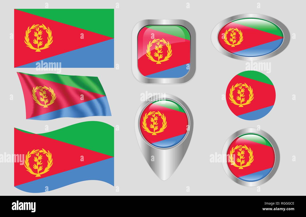 Flag of Eritrea Stock Vector Image & Art - Alamy