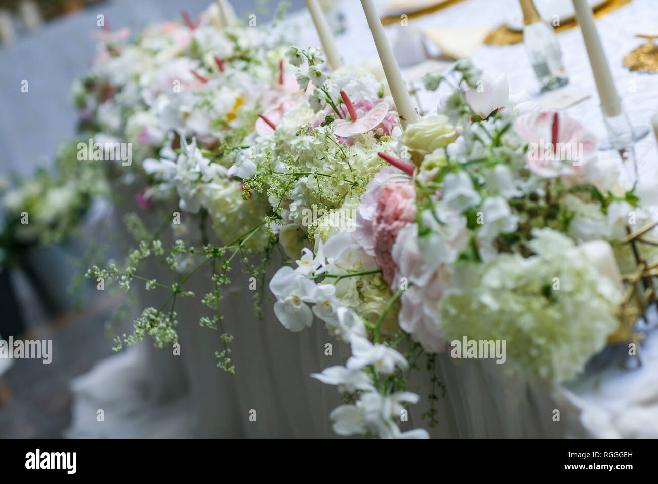 wedding set up Stock Photo - Alamy