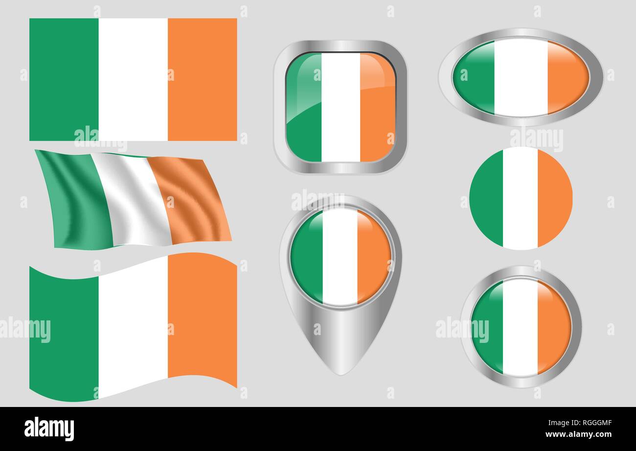 Island nation ireland flag hi-res stock photography and images - Alamy