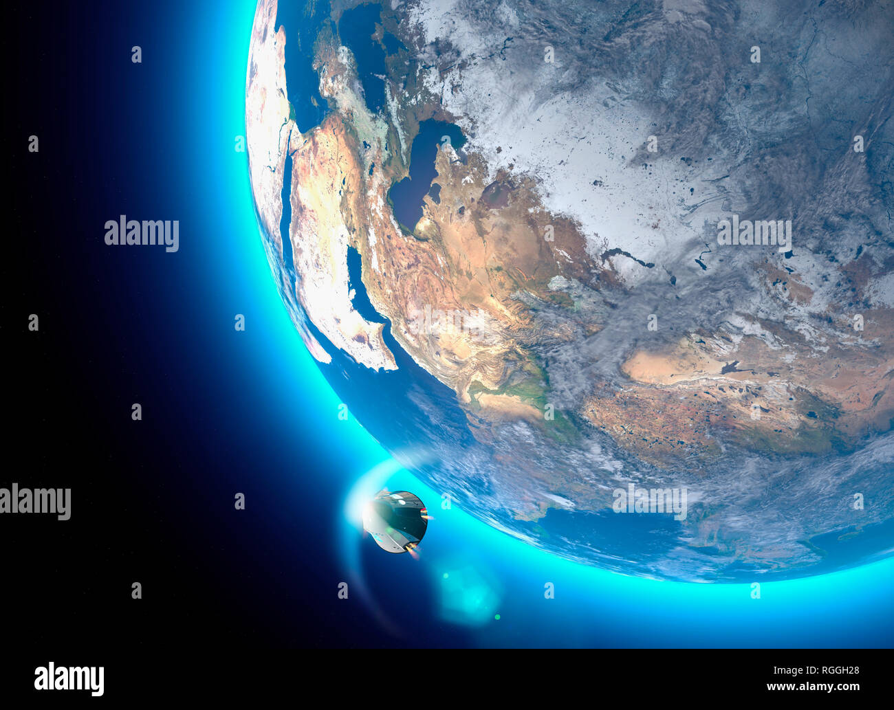 Orbit Earth Atmosphere