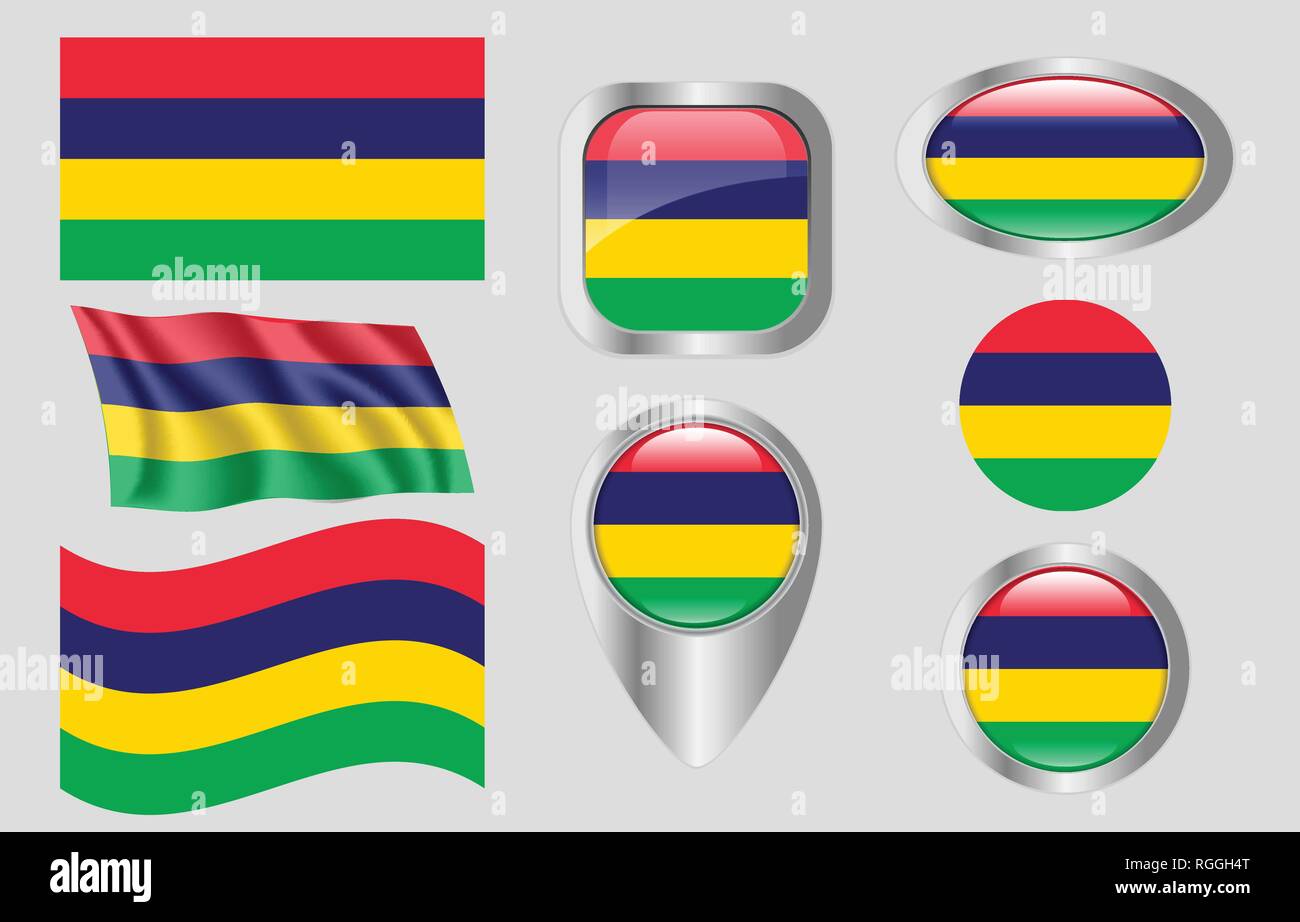 Flag of Mauritius Stock Vector Image & Art - Alamy