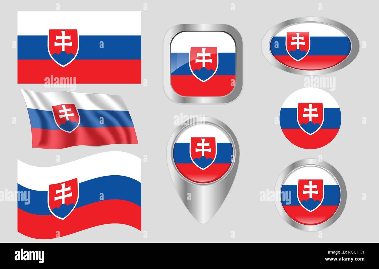 Flag of Slovakia Stock Vector Image & Art - Alamy