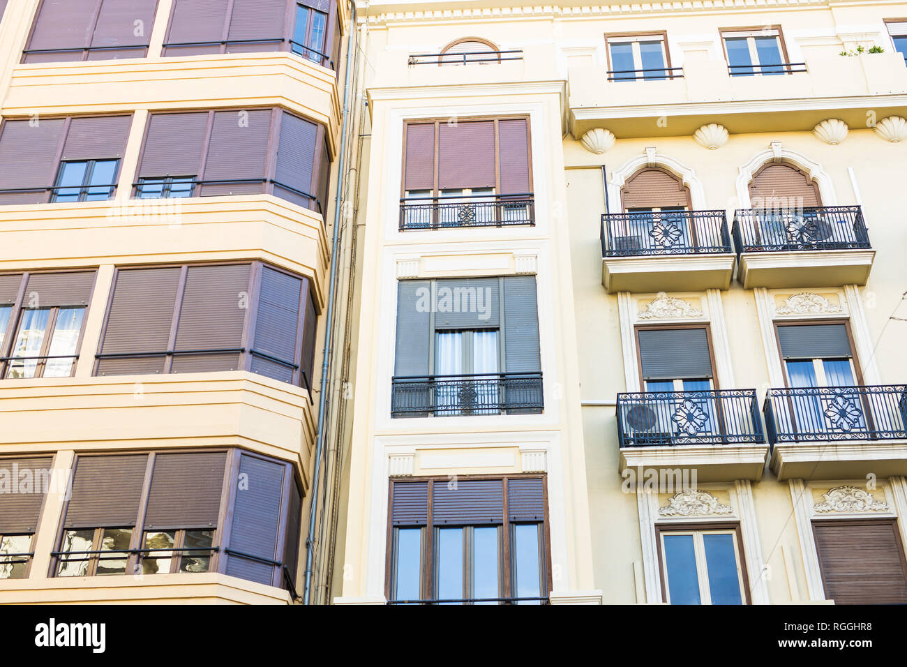 Design, architecture and exterior concept - Modern building Stock Photo ...