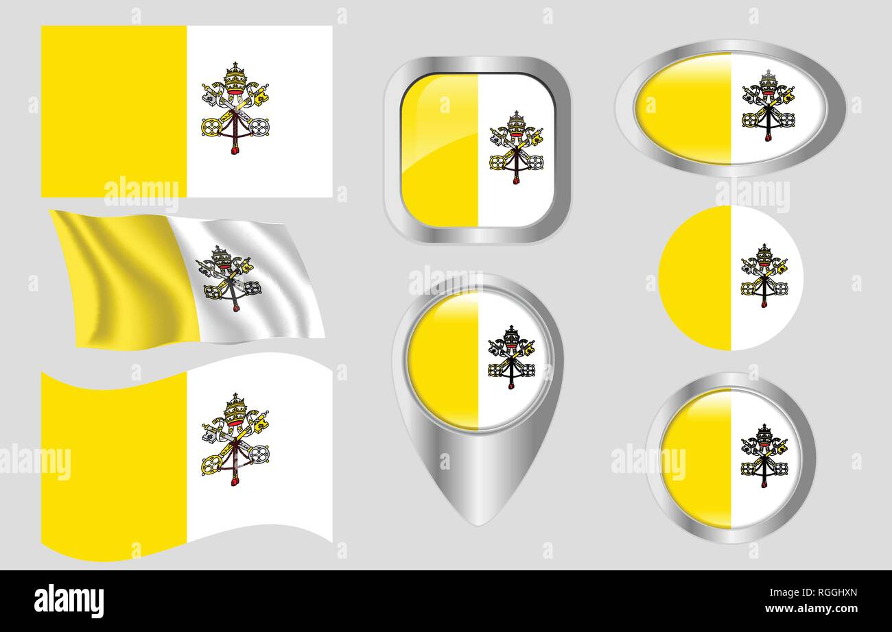 Flag of the Vatican City Stock Vector Image & Art - Alamy