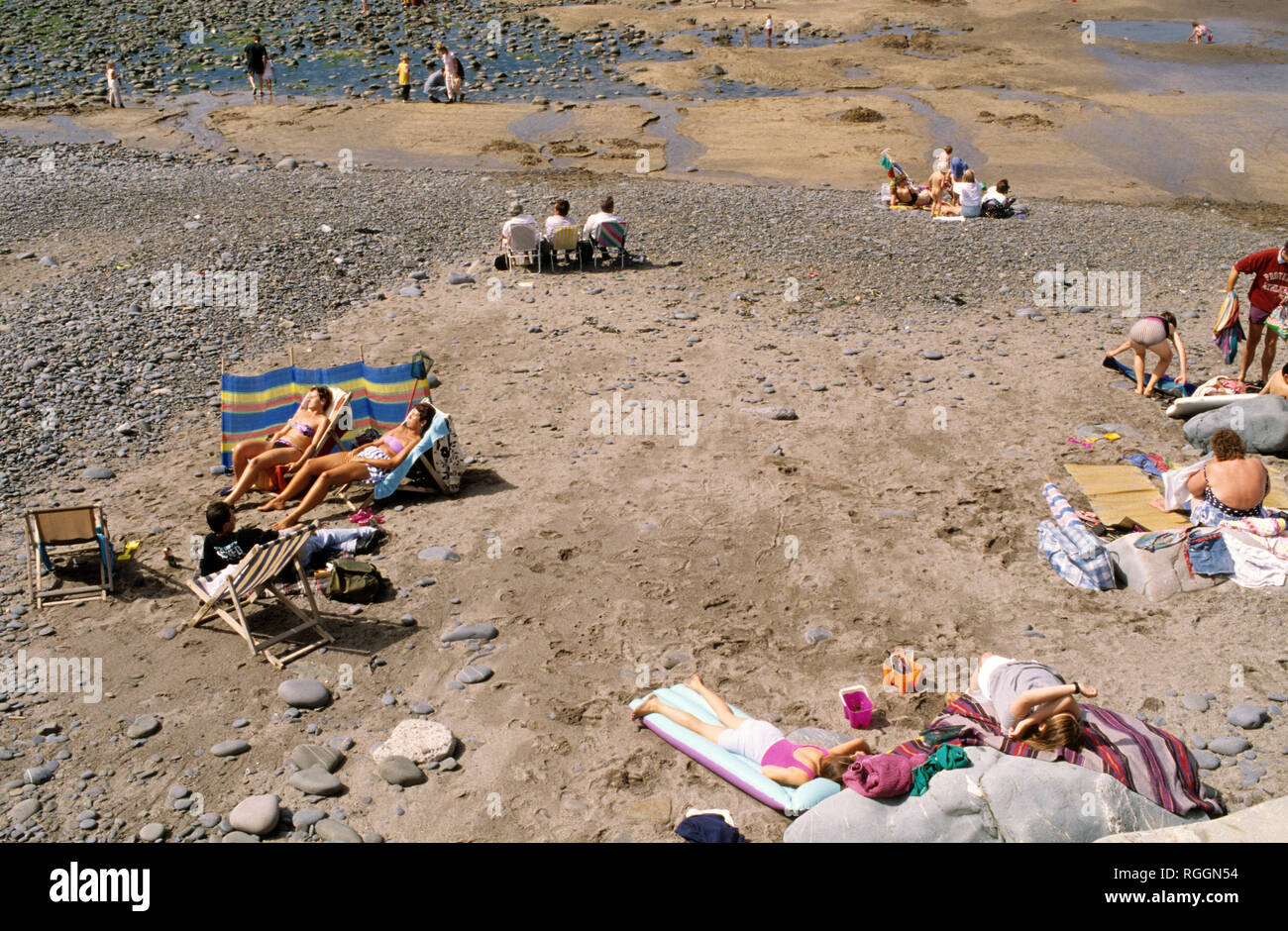 Appledore beach in Devon Stock Photo - Alamy