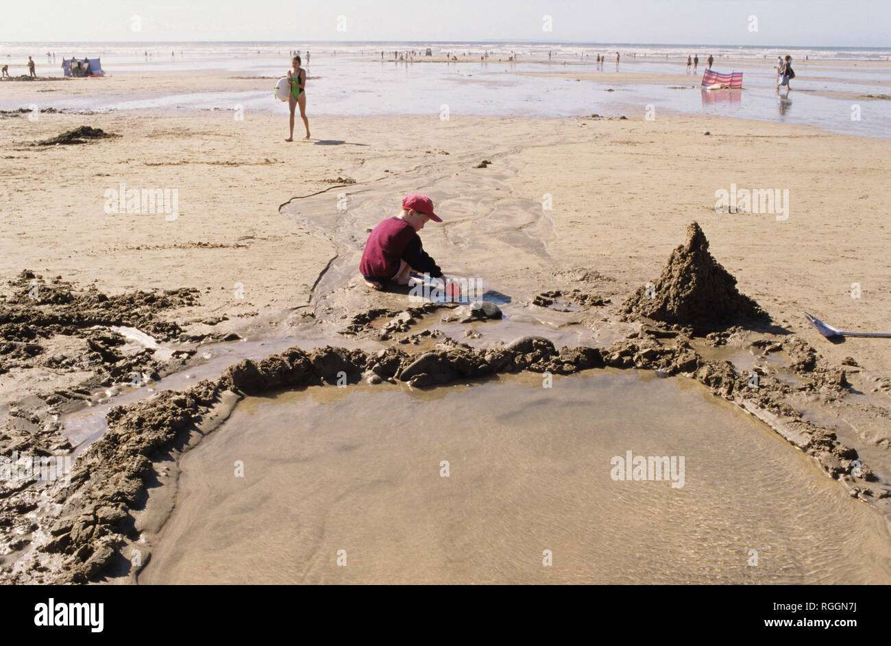 Appledore beach in Devon Stock Photo - Alamy