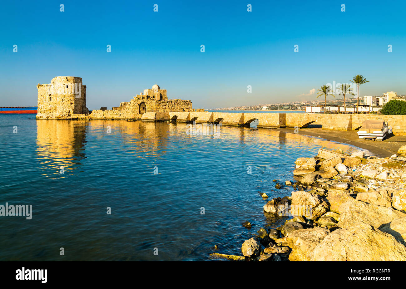 Sidon castle lebanon hi-res stock photography and images - Alamy