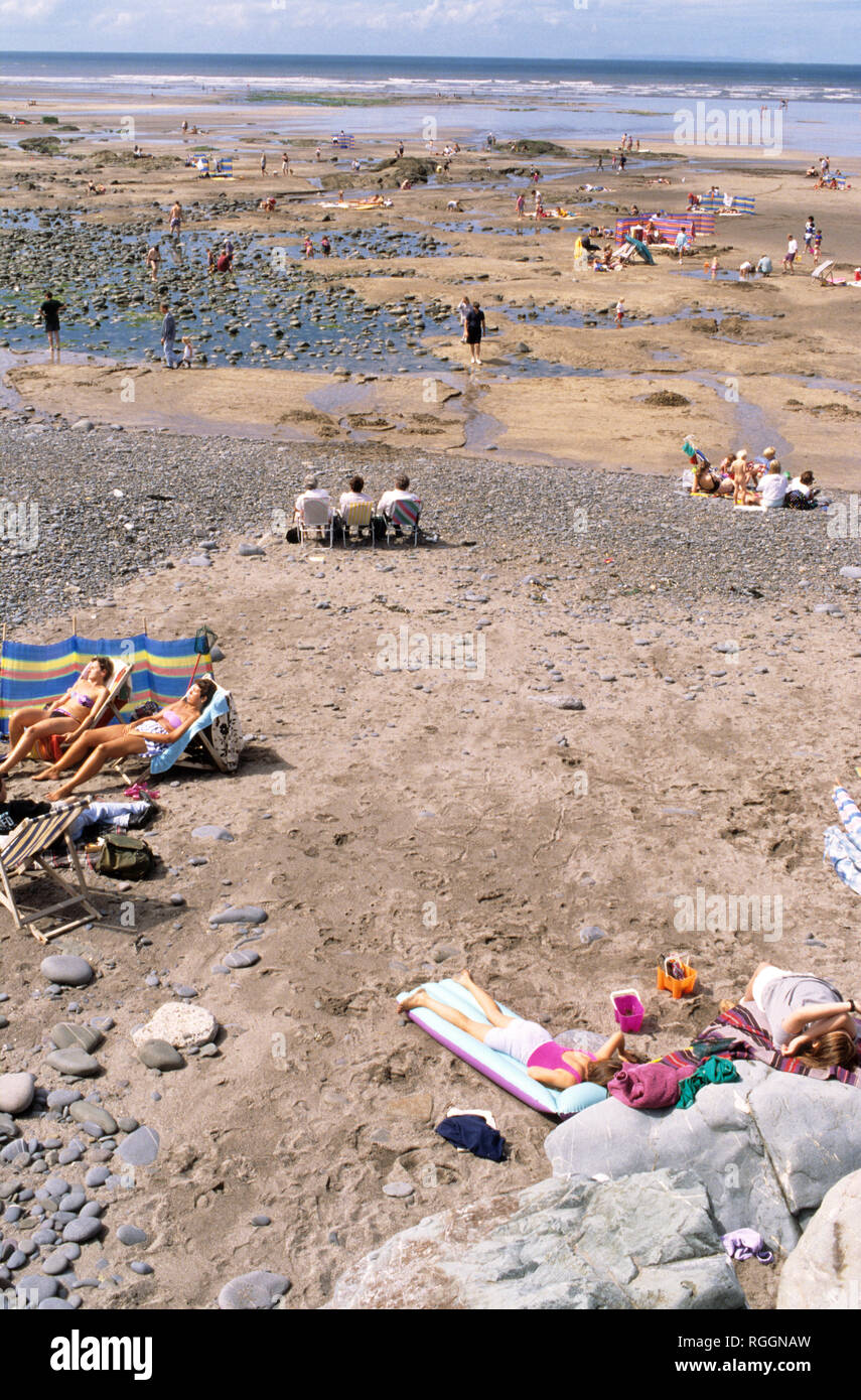Appledore beach in Devon Stock Photo - Alamy