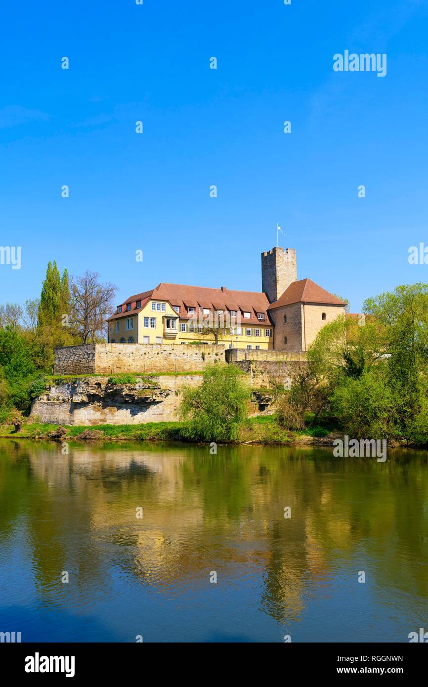 Castle Grafenburg, Lauffen am Neckar, Baden-Württemberg, Germany Stock ...