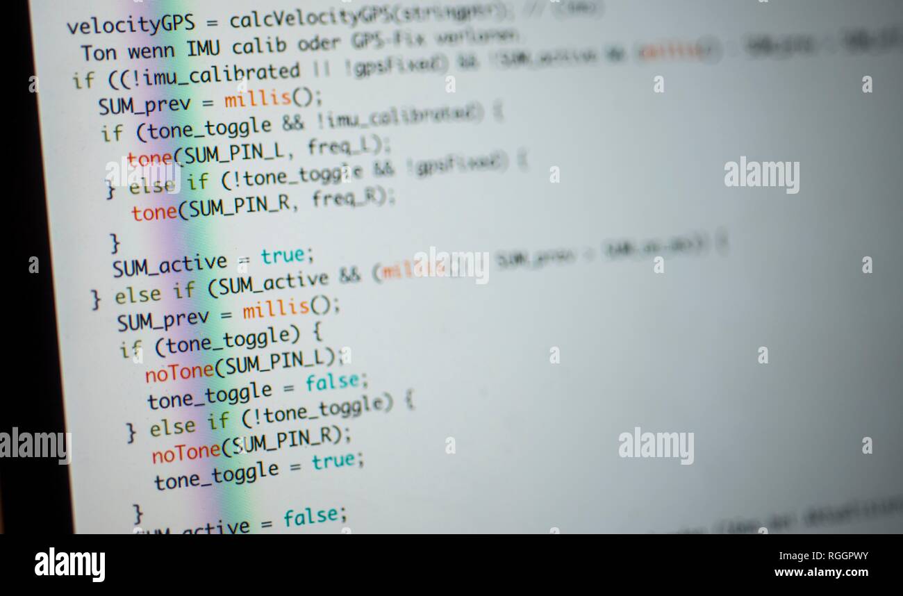 Syntax Source Code Code Programming Language C Program Informatics Programming Screen