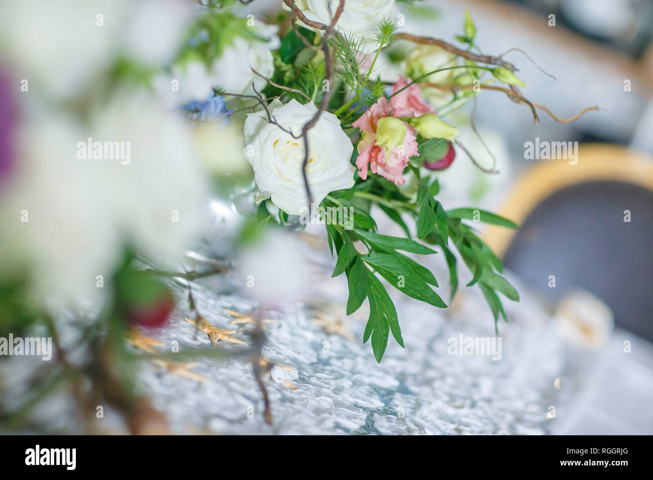 wedding set up Stock Photo - Alamy