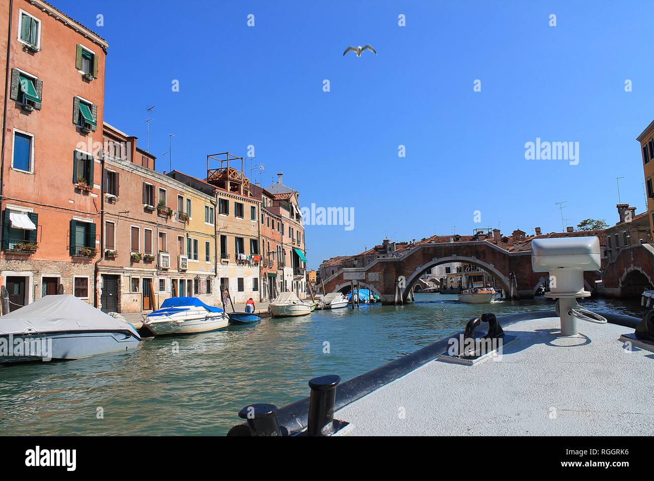 Beautiful tourism shots of venice in italy showing buildings canals and ...