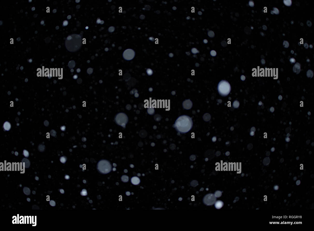 use snow bokeh for more depth in your winter-themed pictures Stock ...