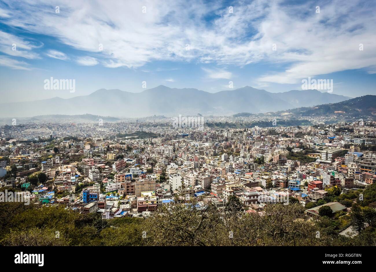 View of Kathmandu, Nepal Stock Photo - Alamy
