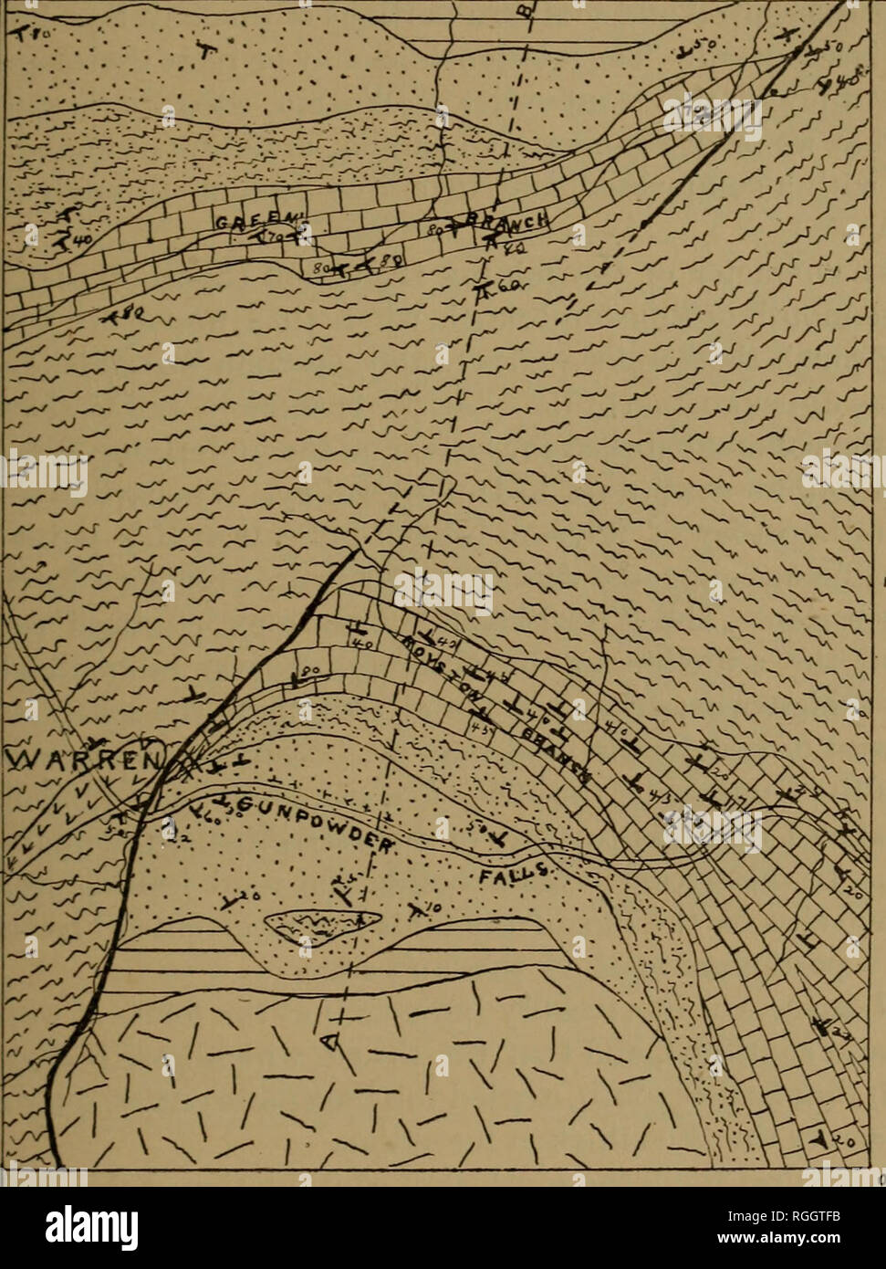 Structural geology map hi-res stock photography and images - Alamy