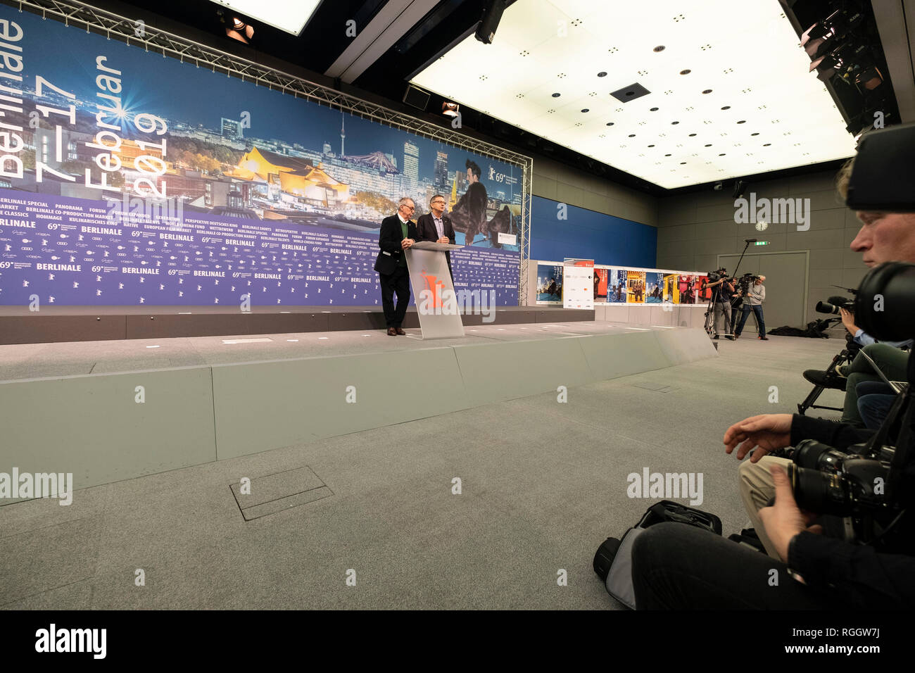 Berlin, Germany. 29th Jan, 2019. Press Conference before Berlinale 2019 ...